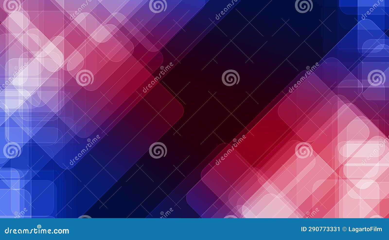 Abstract Background Flowing Transparent Rectangles in a Modern ...