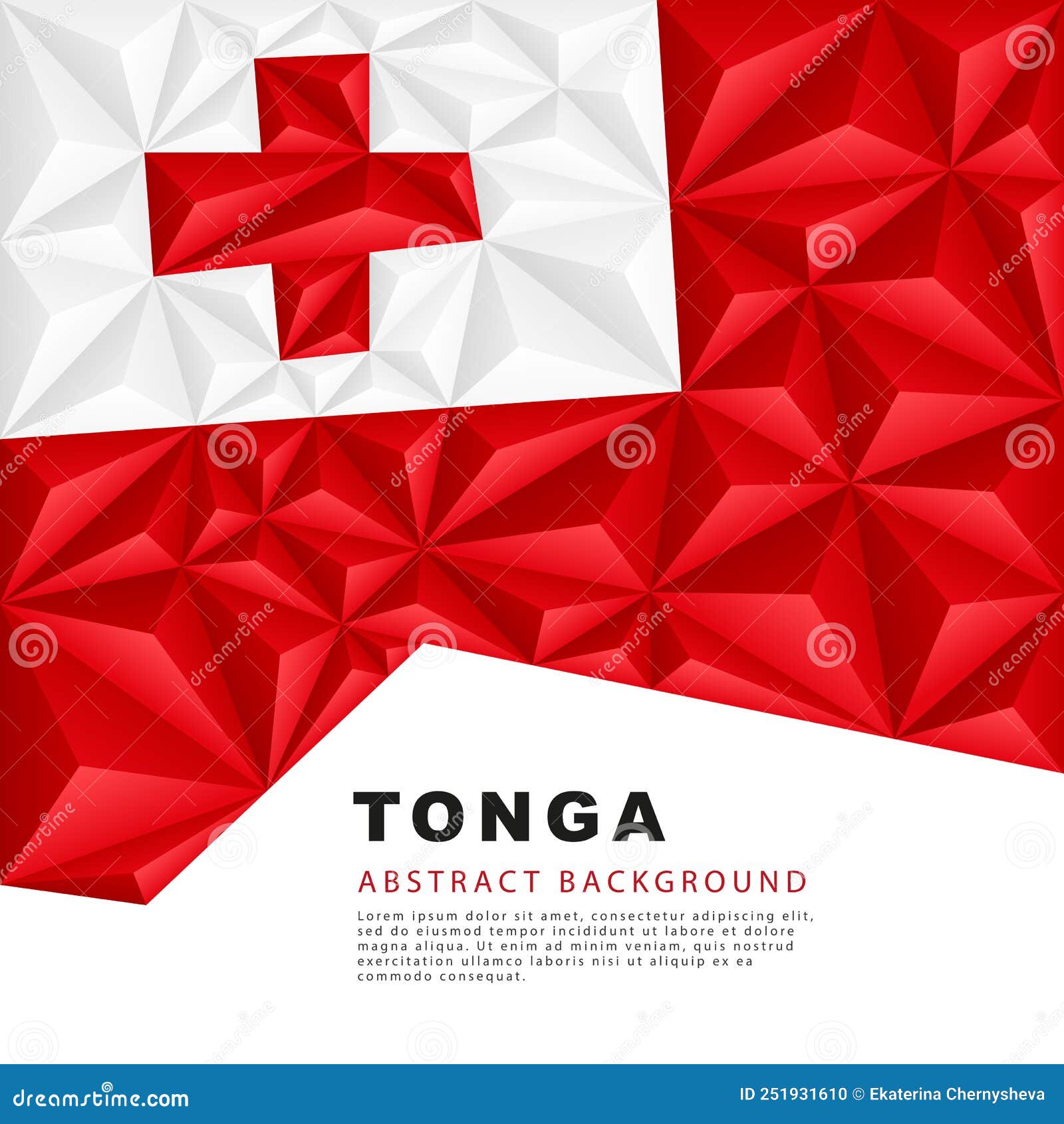 Tonga Vector Map Isolated On White Background. High-Detailed Black ...
