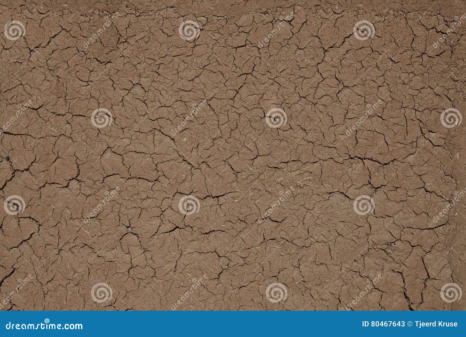 Abstract Background in the Form of the Cracked Clay Wall Stock Image ...