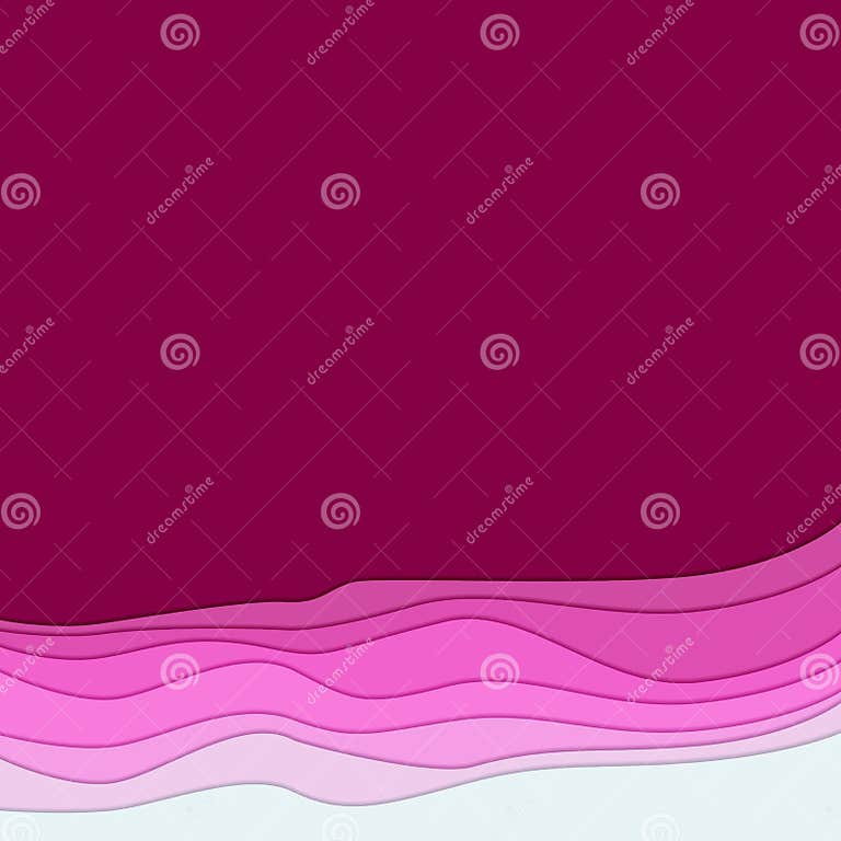 Abstract Background, the Form of Waves with Shadow. Stock Vector ...