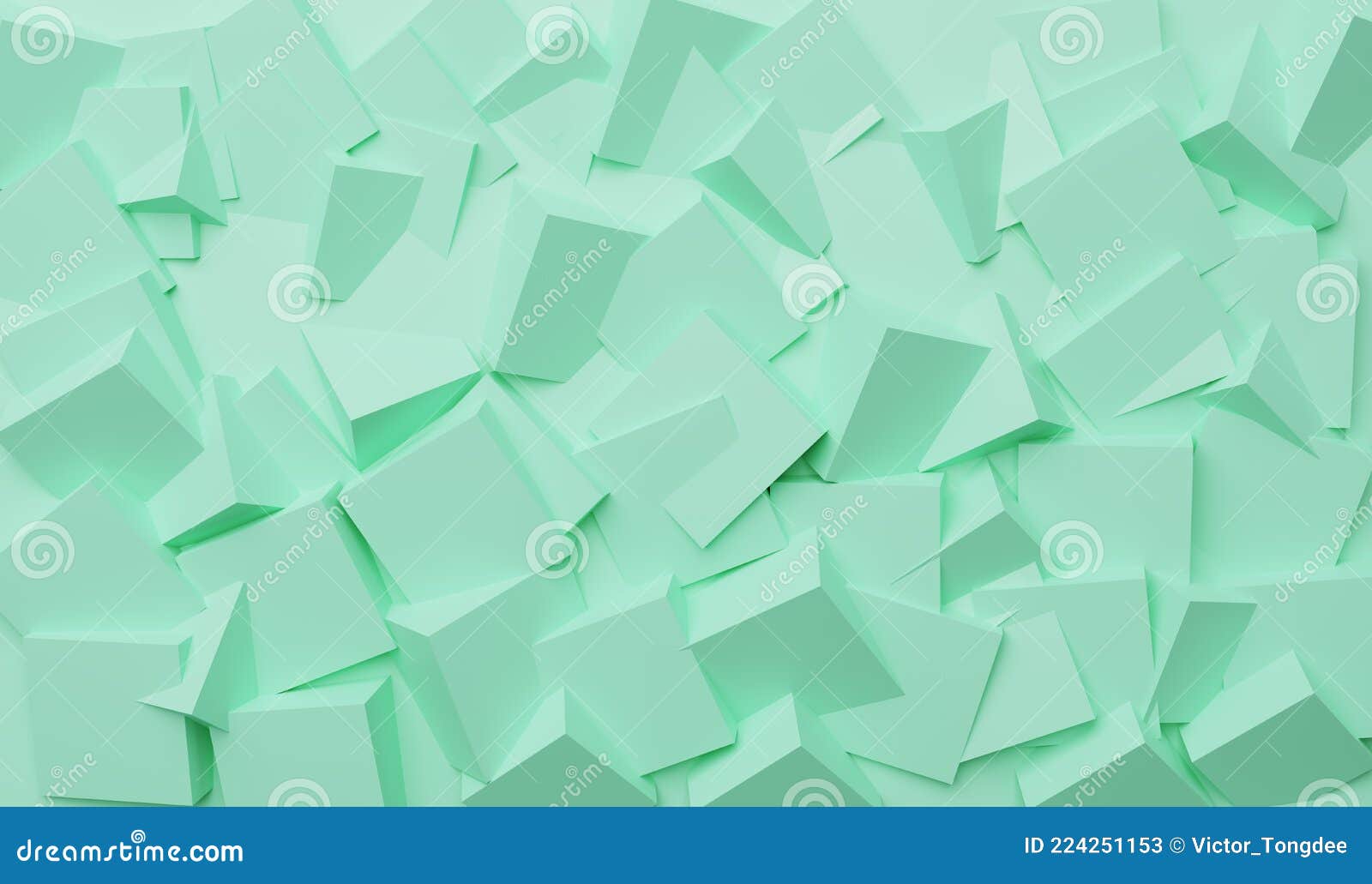 Abstract Background Formed by Multiple Cubes Merged . 3D Illustration ...