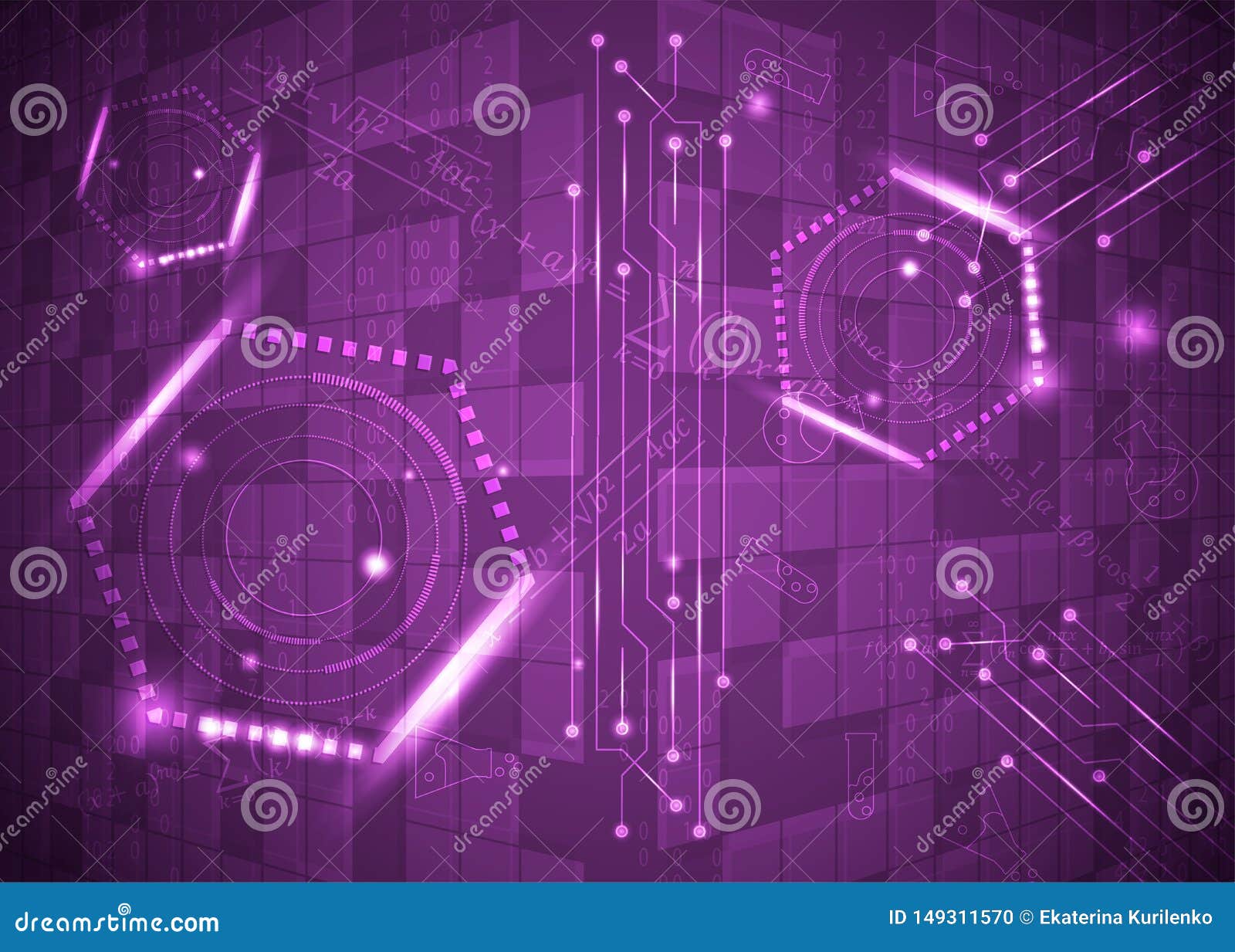 Abstract Background_10_of Formulas, Code, Mathematical Signs and Boards ...