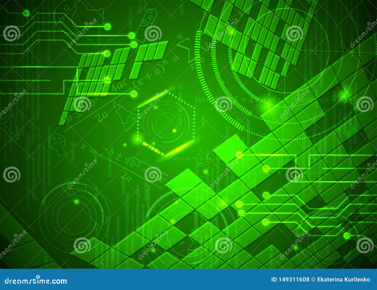 Abstract Background_16_of Formulas, Code, Mathematical Signs and Boards ...