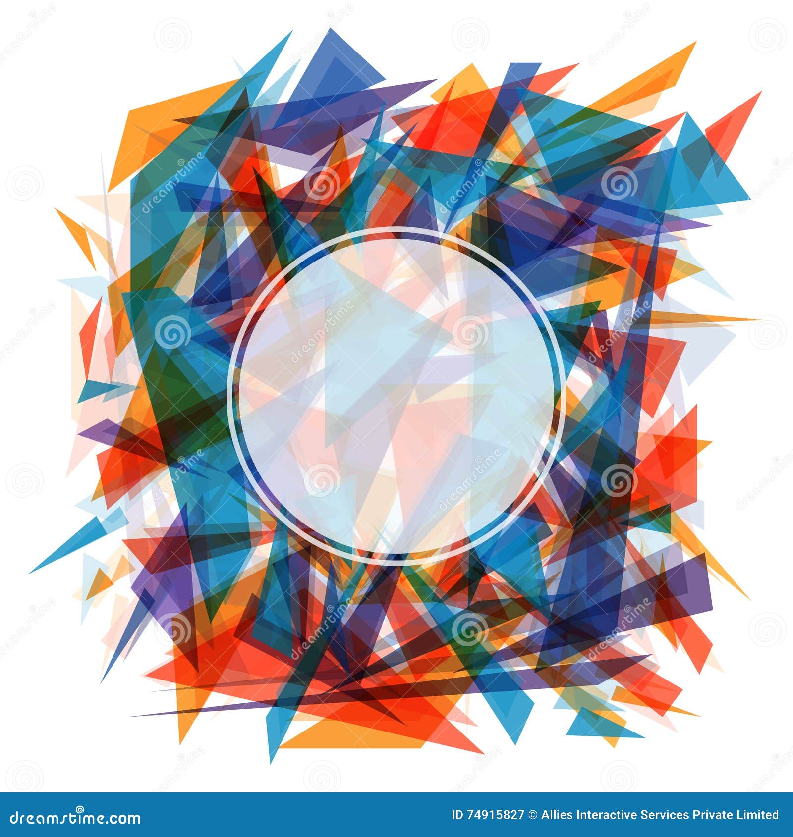 Abstract Background with Frame. Stock Illustration - Illustration of ...