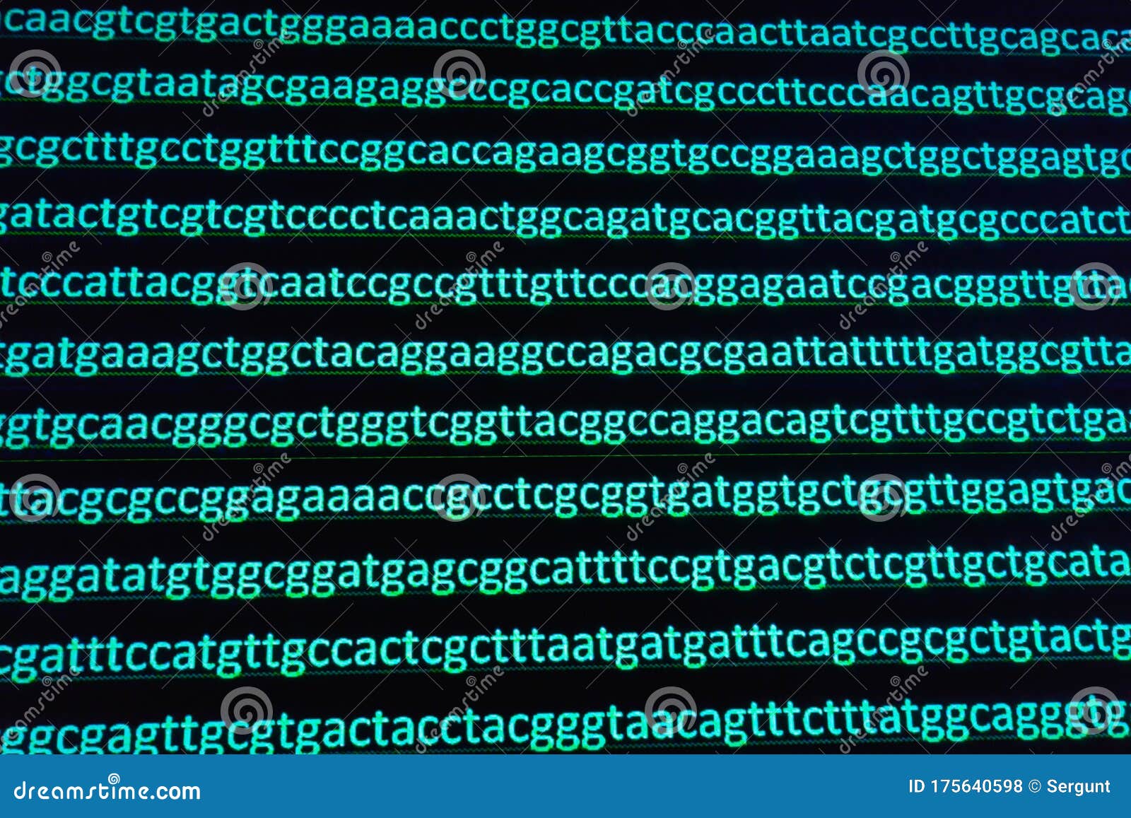 Abstract Background, Genetic Code Stock Photo - Image of ...