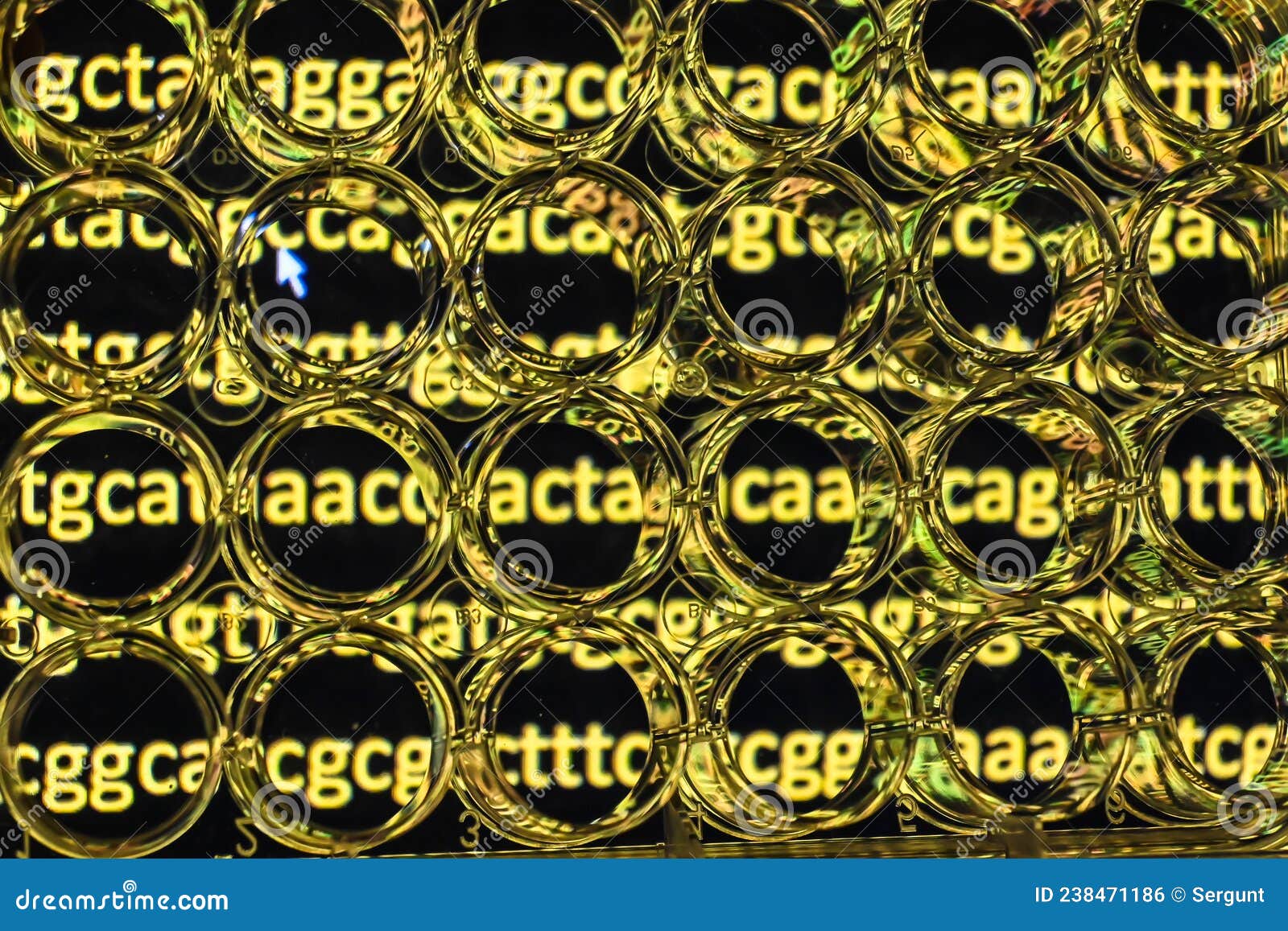 Abstract Background - Genome Research Stock Photo - Image of ...