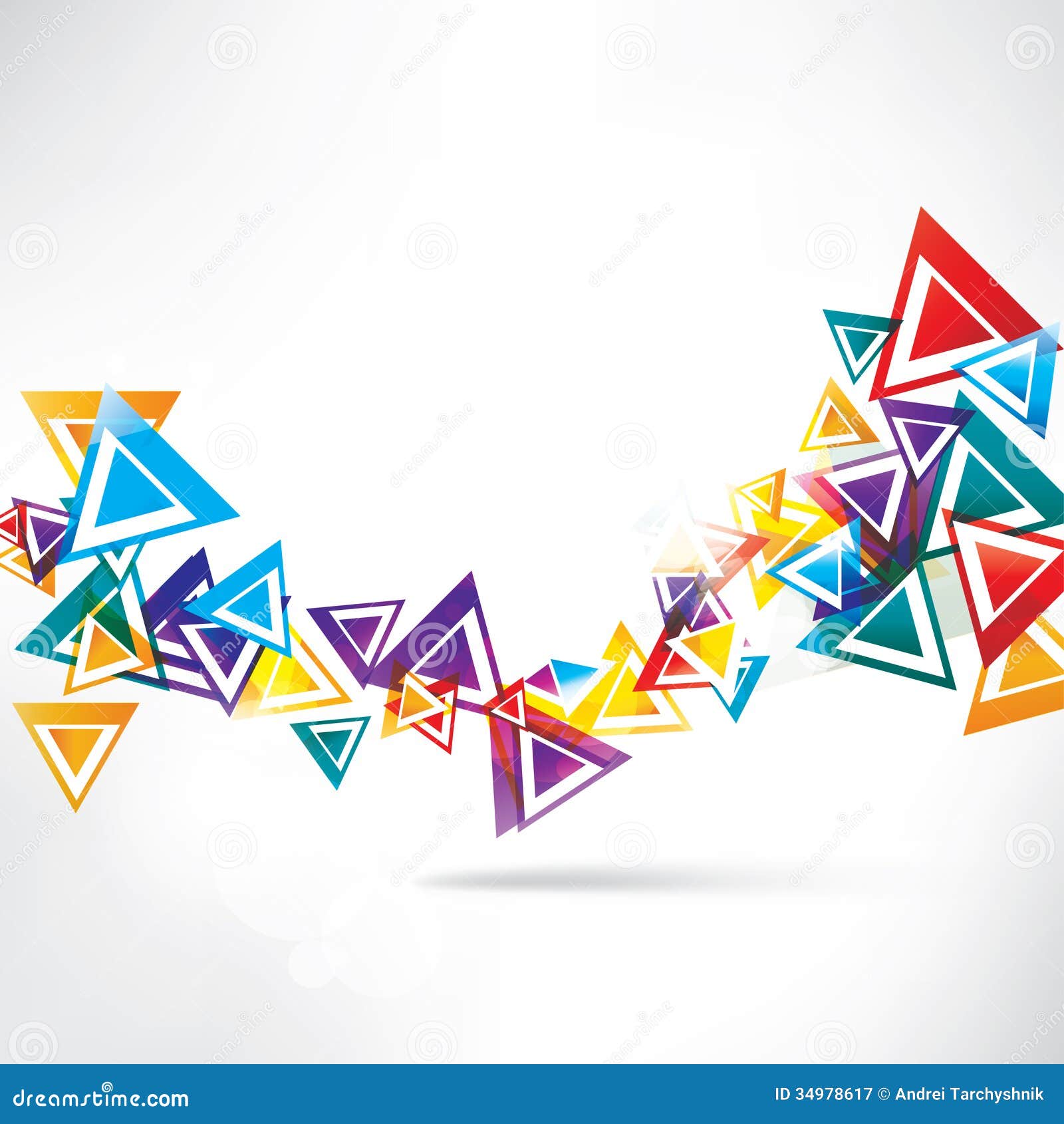 Abstract Background with Geometric Elements Stock Vector - Illustration ...