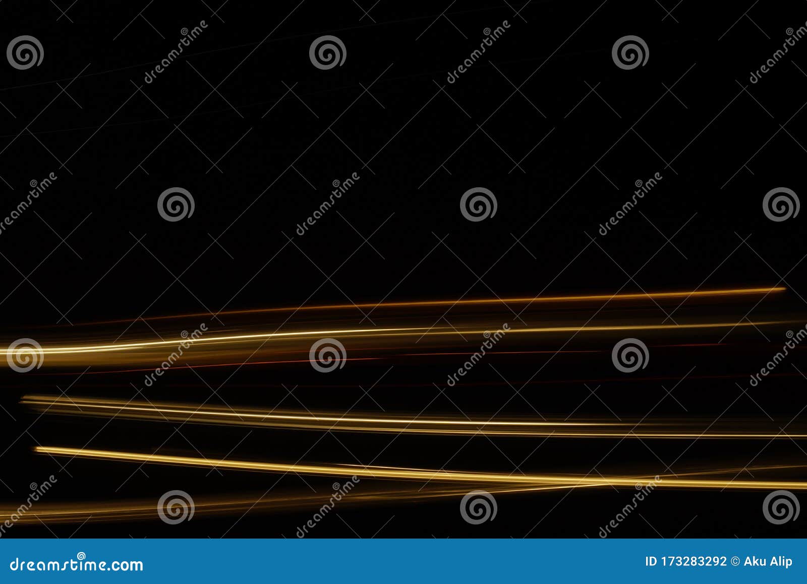 Abstract Background with Geometric Elements Light Line Color Over Black ...