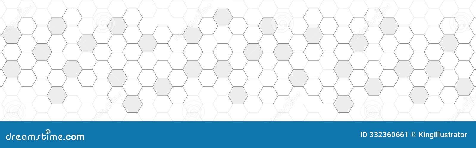 Abstract Background and Geometric Pattern with Hexagons Shape for Banner Design or Header Stock ...