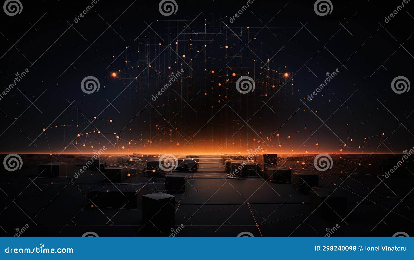 Abstract Background with Geometric Patterns, Futuristic, Graphic Design ...