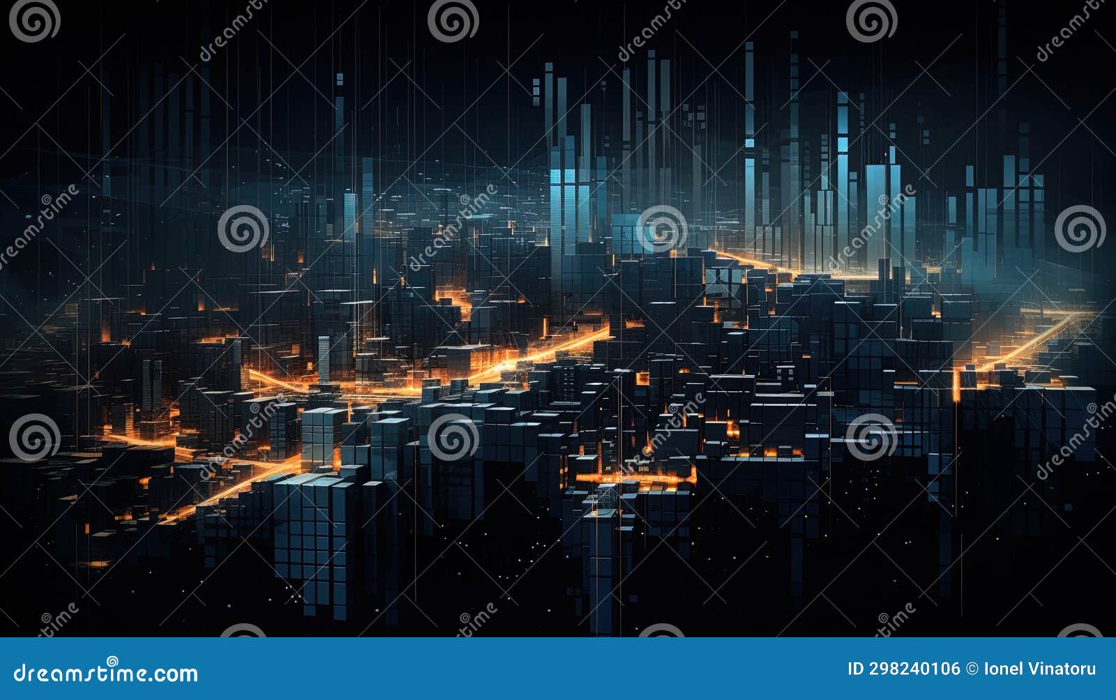 Abstract Background with Geometric Patterns, Futuristic, Graphic Design ...