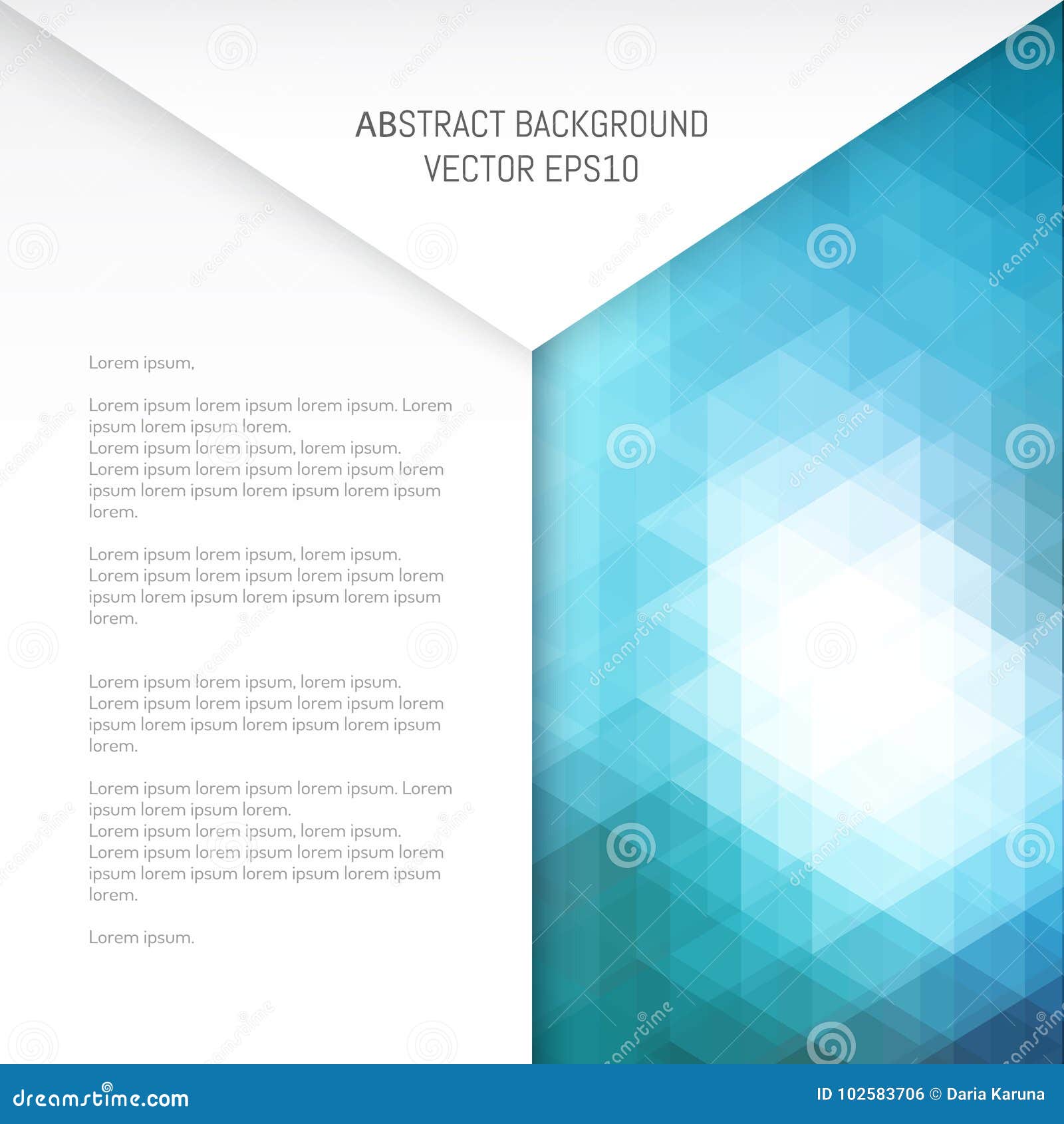 Abstract Background with Geometric Patterns. Overlay of White Sheets of ...