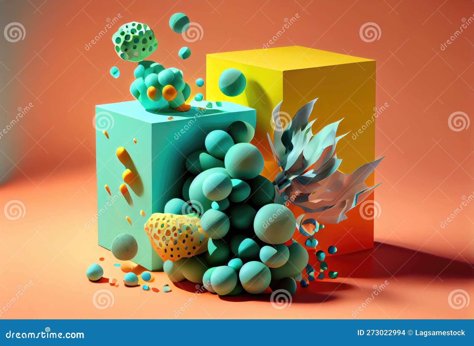 Abstract Background of Geometric Shape. Creative Wallpaper and Colorful ...