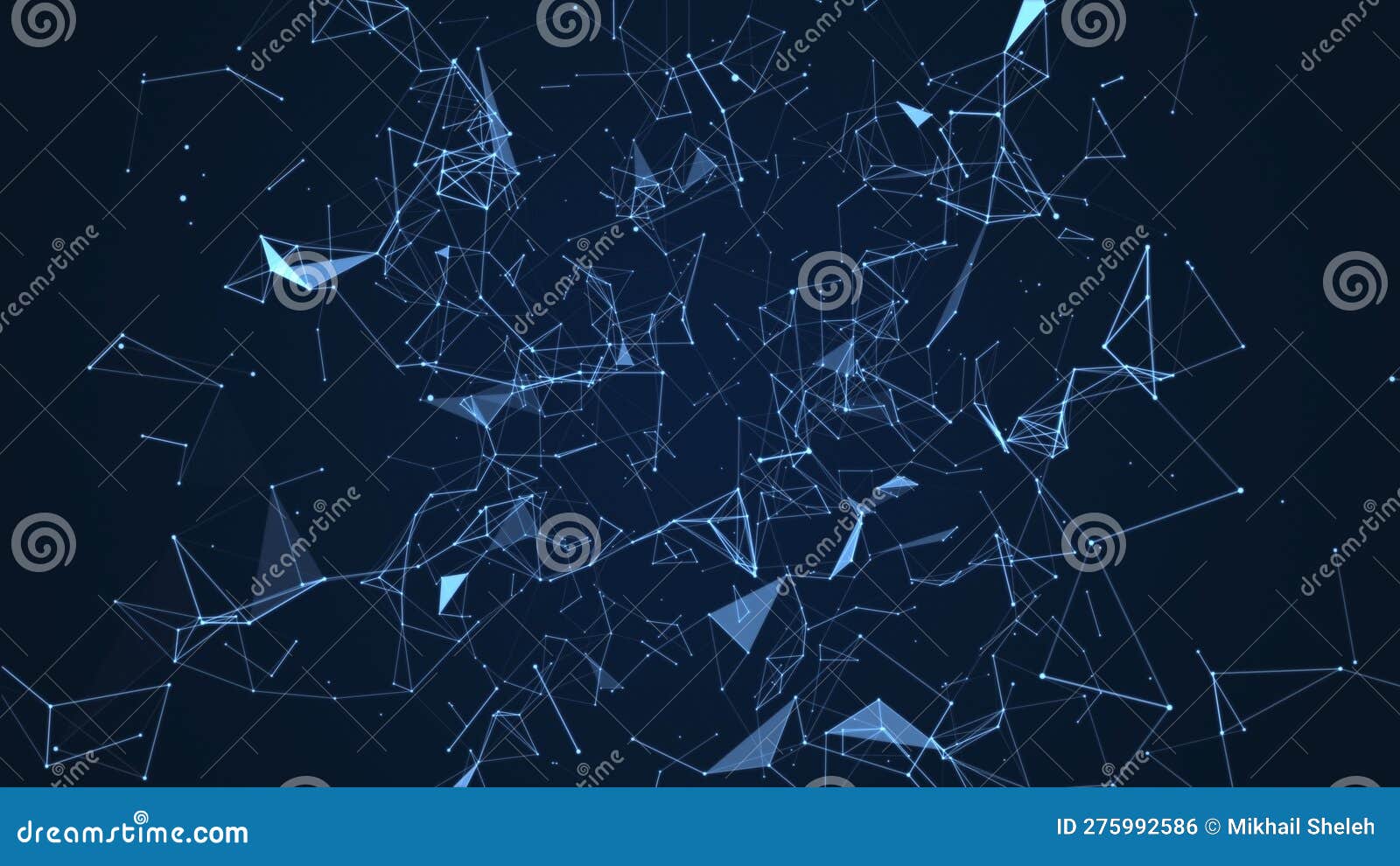 Abstract Background of Geometric Shapes. 3D Render Stock Illustration ...