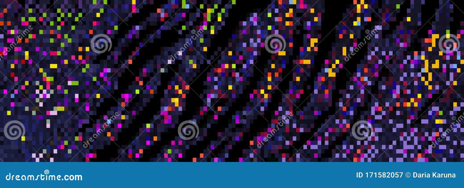 Abstract Background with Glitch Effect. Particles Move in Space Stock ... Abstract Background with Glitch Effect. Particles Move in Space Stock ...