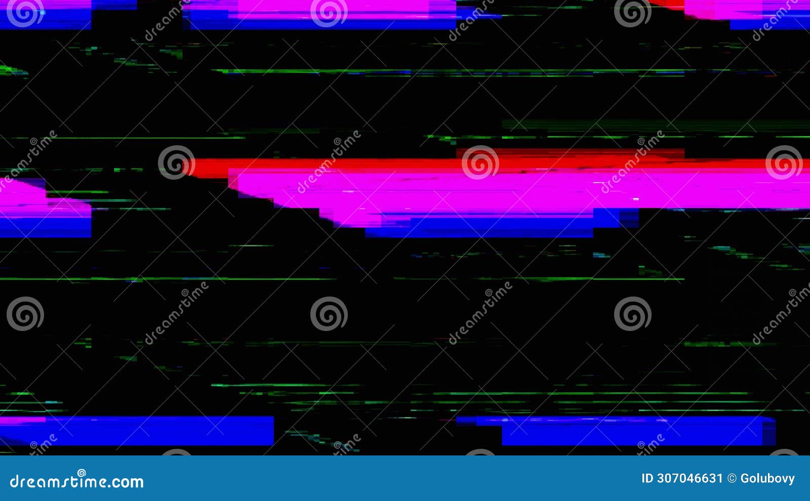 Abstract Background Glitch Signal Error Defect Stock Image - Image of ...