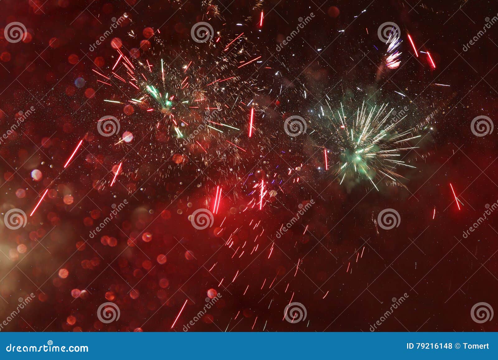 Abstract Background, Glitter Lights and Firework Overlay Stock Photo ...