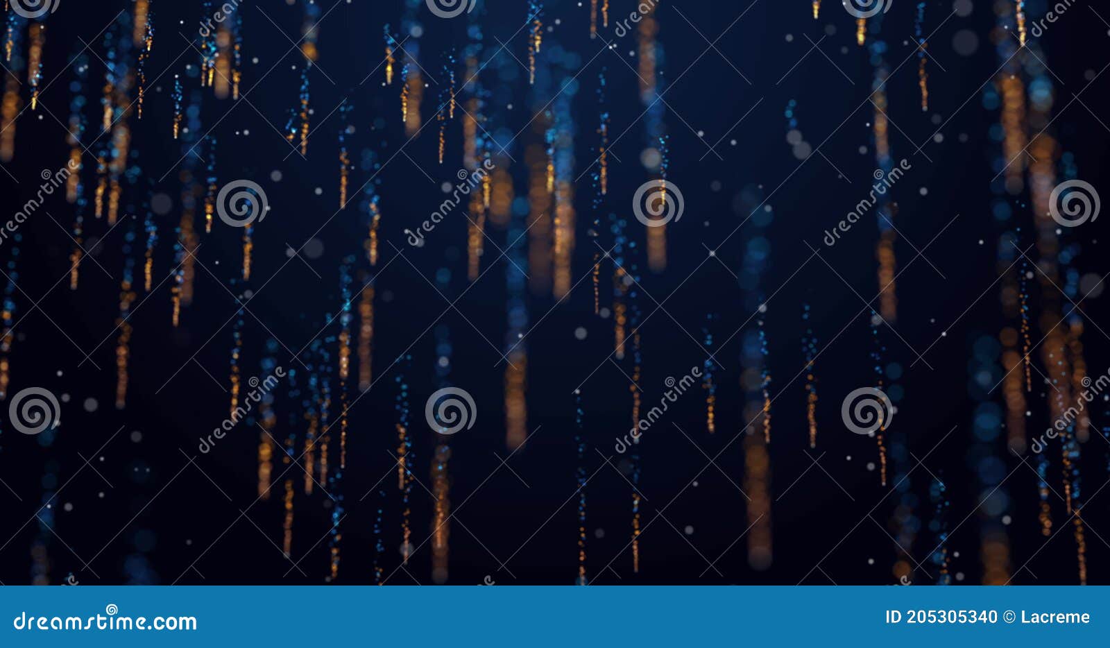 Abstract Background with Glitter Shapes Particle Loop Motion Stock ...
