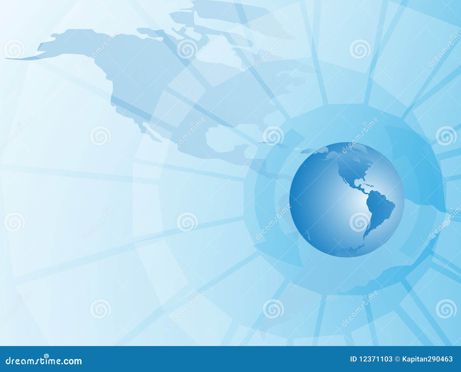 Abstract Background and Globe Stock Vector - Illustration of continent ...