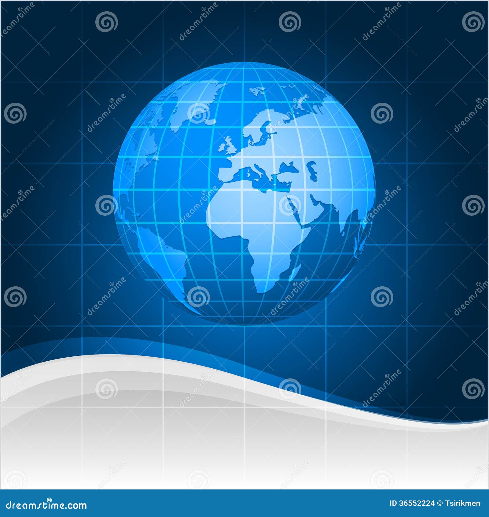 Abstract Background and Globe Stock Vector - Illustration of globe ...