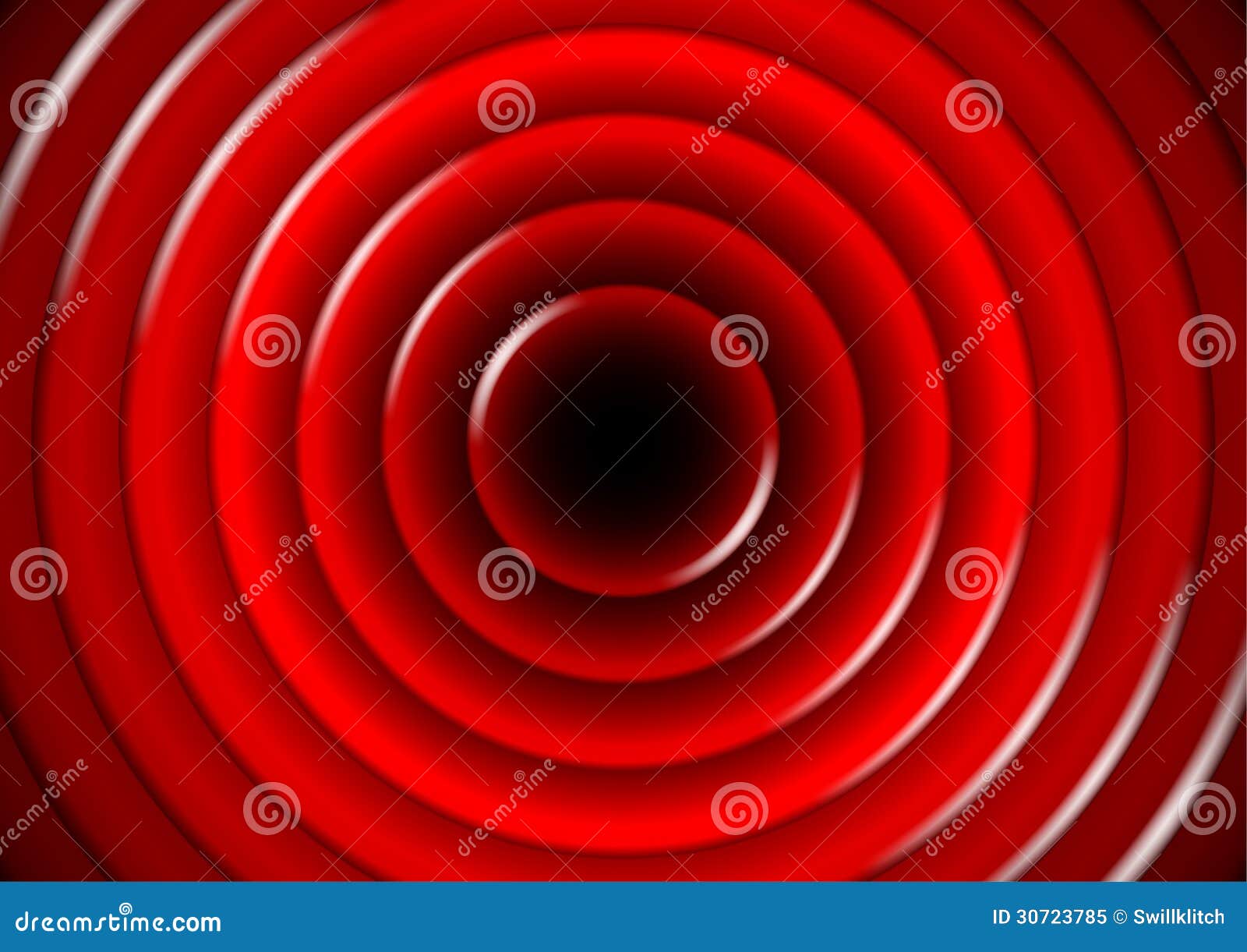 Abstract Background with Glossy Red Circles Stock Vector - Illustration ...