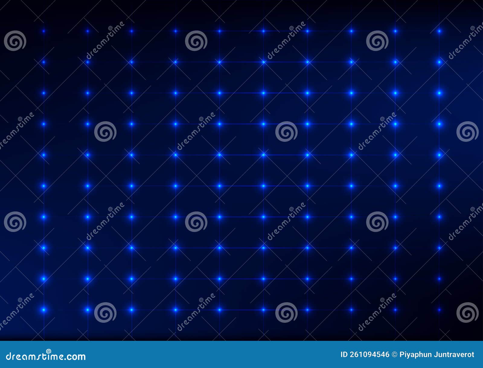 Abstract Background Glow Dot with Blue Background for Wallpaper ...