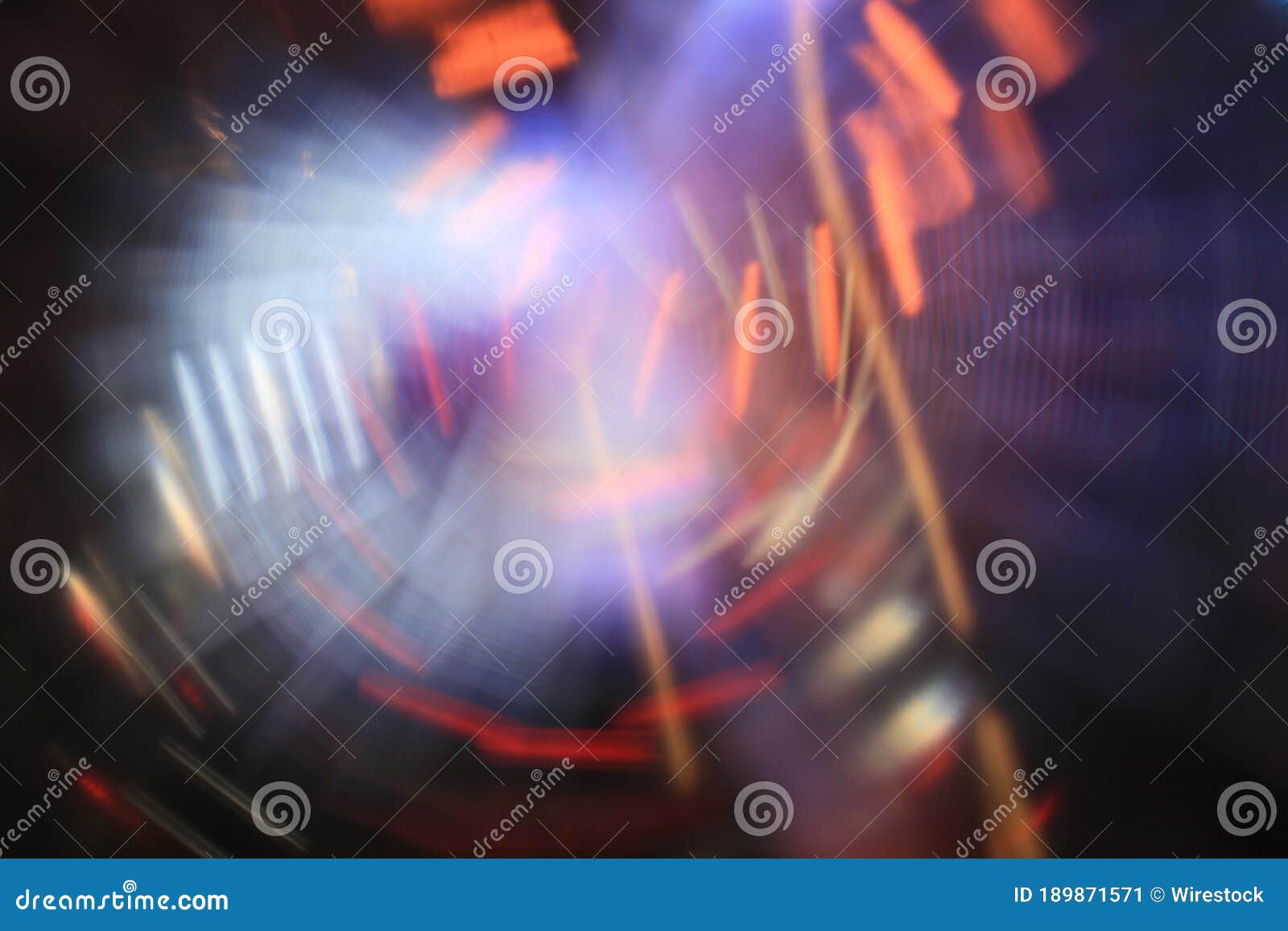 Abstract Background with Glow Vortex Light Effect Stock Illustration ...