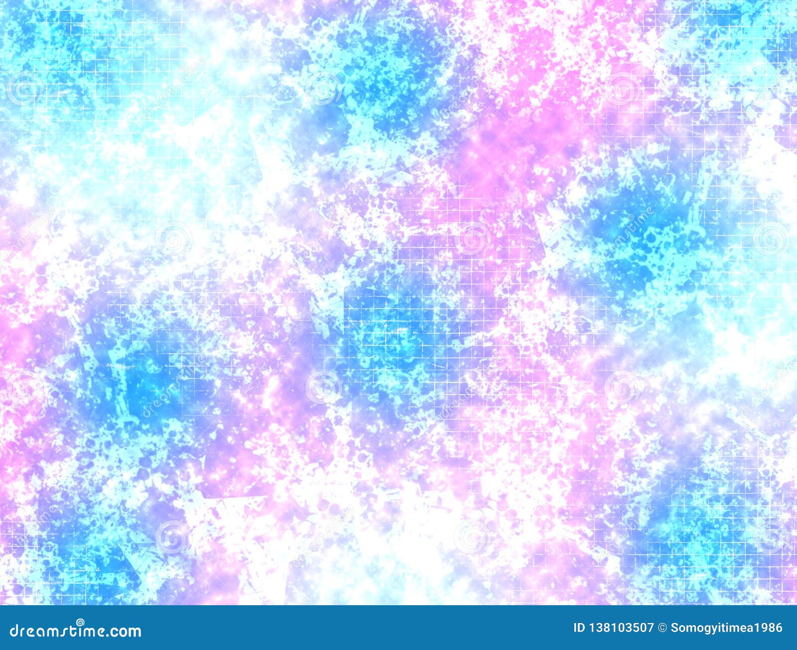 Abstract Background with Glowing Net Effect and Splashed Pattern Stock ...