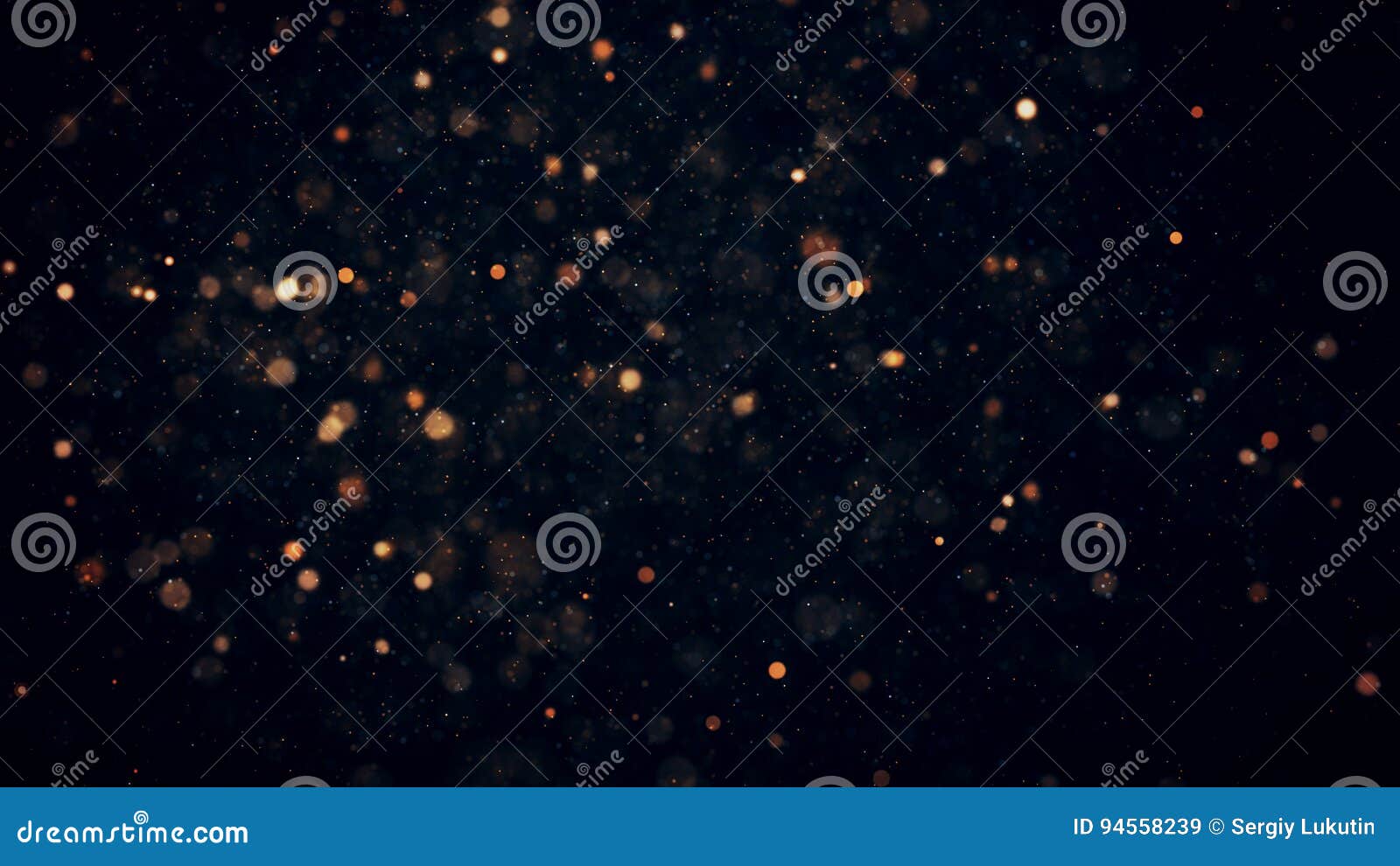 Abstract Background with Glowing Particles Stock Image - Image of ...