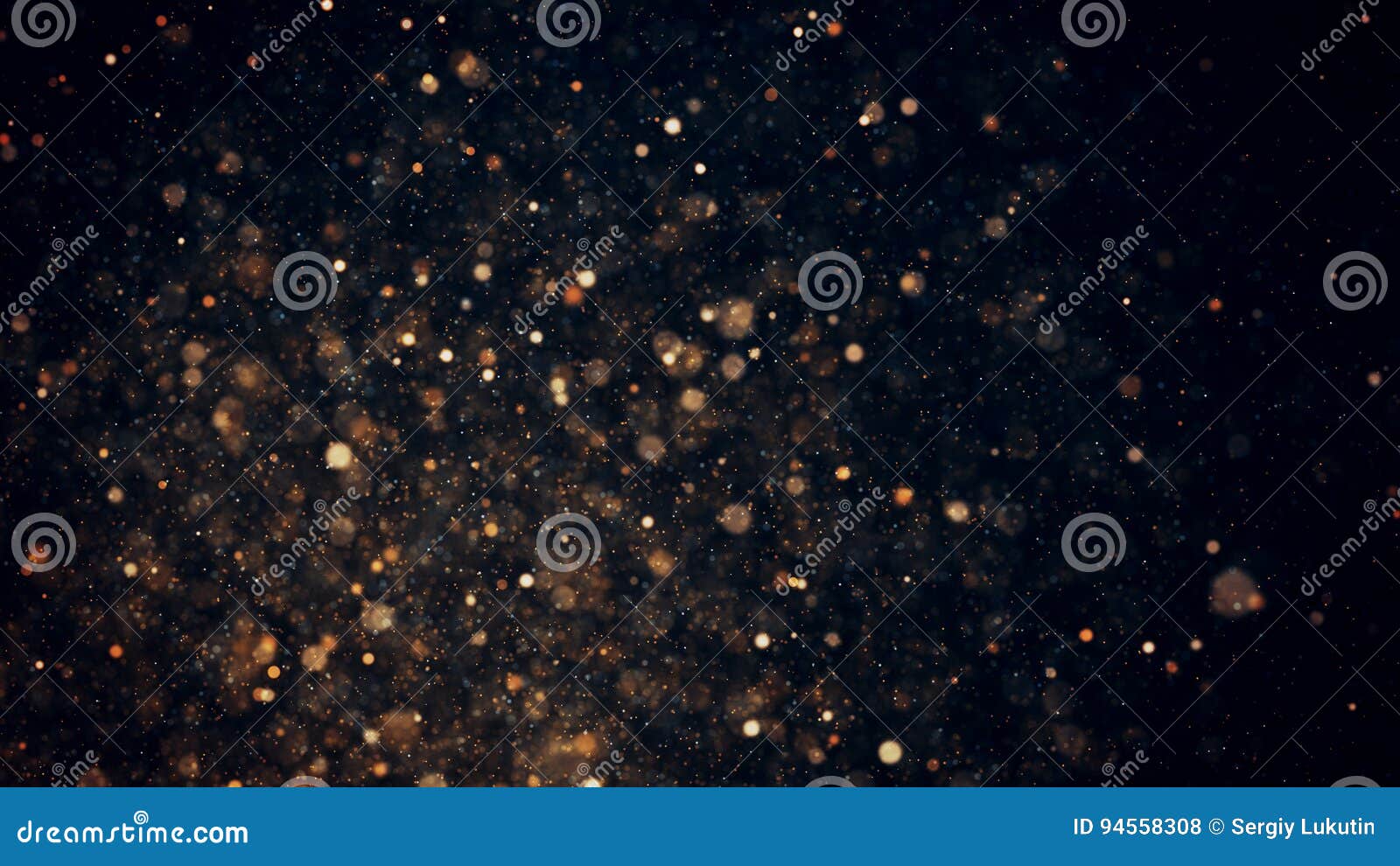 Abstract Background with Glowing Particles Stock Photo - Image of ...