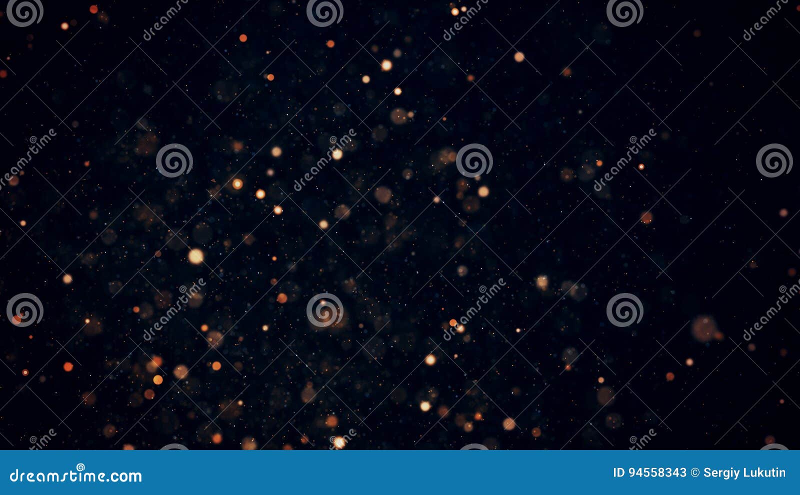 Abstract Background with Glowing Particles Stock Image - Image of magic ...