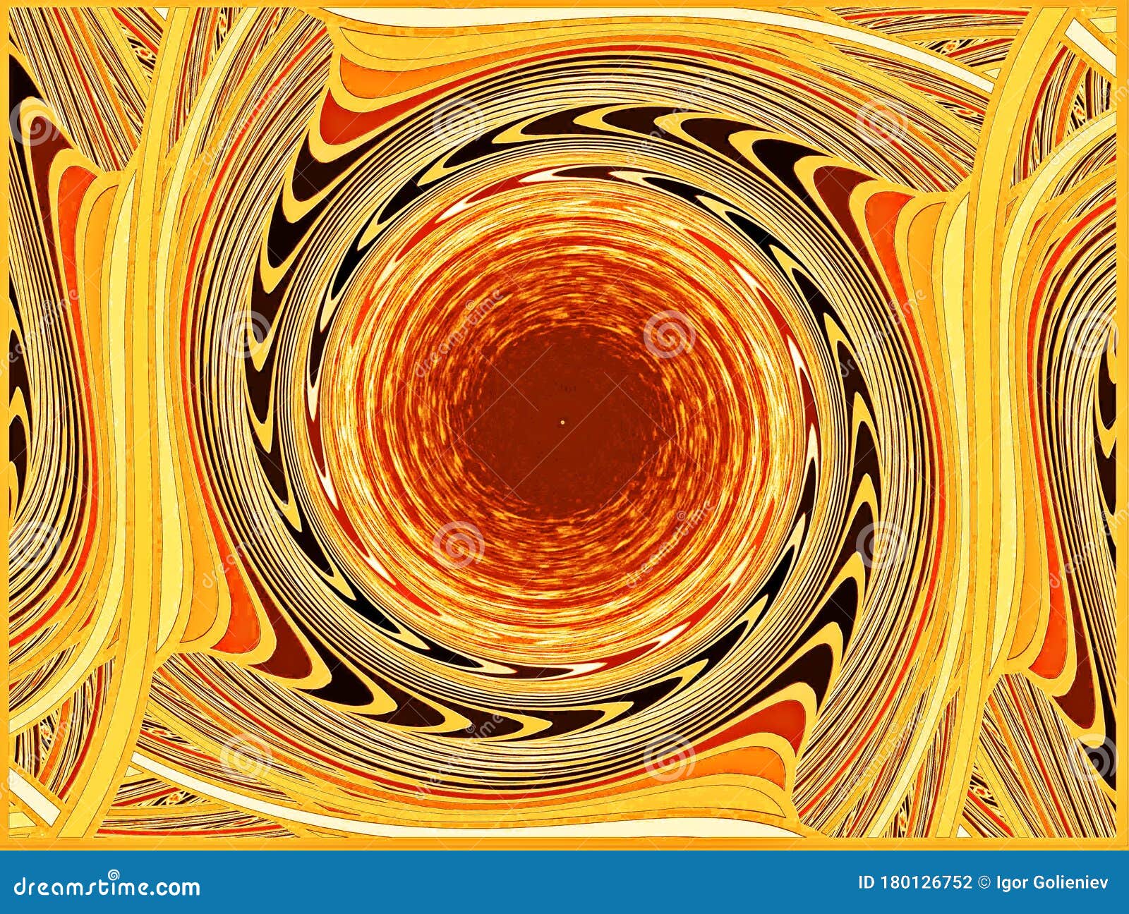 Abstract Background In Gold Colors Bizarre Patterns Stock Photography ...