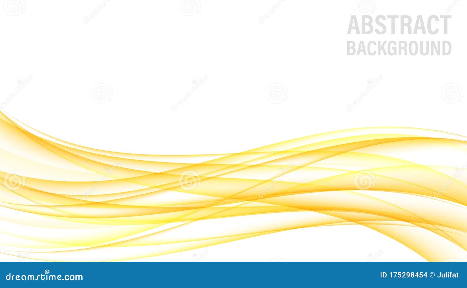 Abstract Background with Gold Waves. Abstract Digital Gold Gradient ...