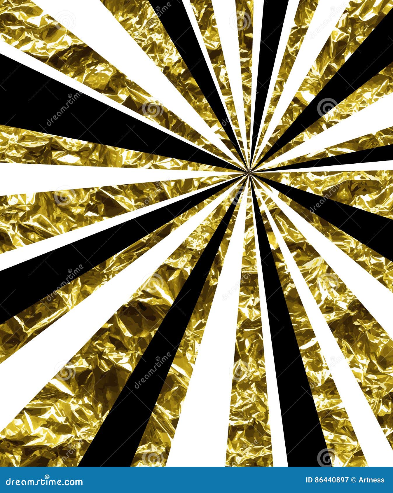 Abstract Background with Golden Rays Stock Vector - Illustration of ...