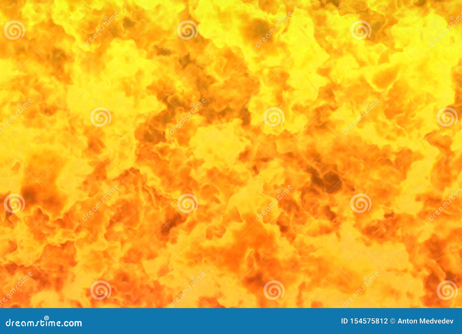 Abstract Background - Gothic Burning Hell Texture, Fire 3D Illustration ...