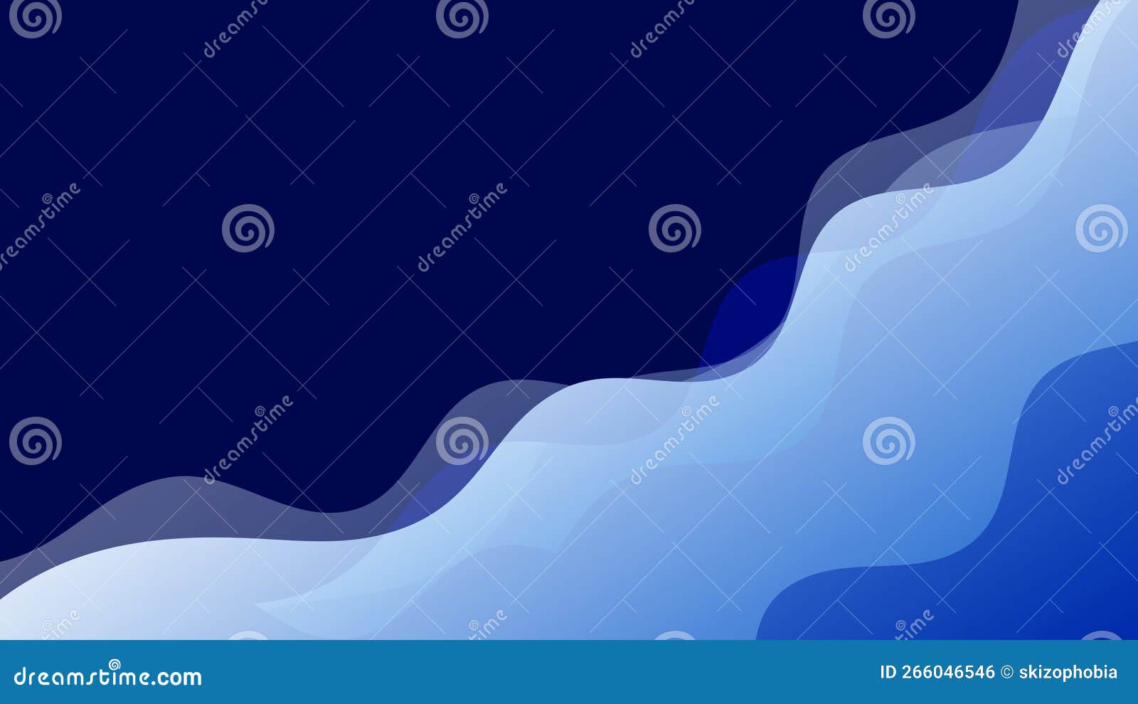Abstract Background Gradient Blue Wave Simple Modern Elegant Premium ...