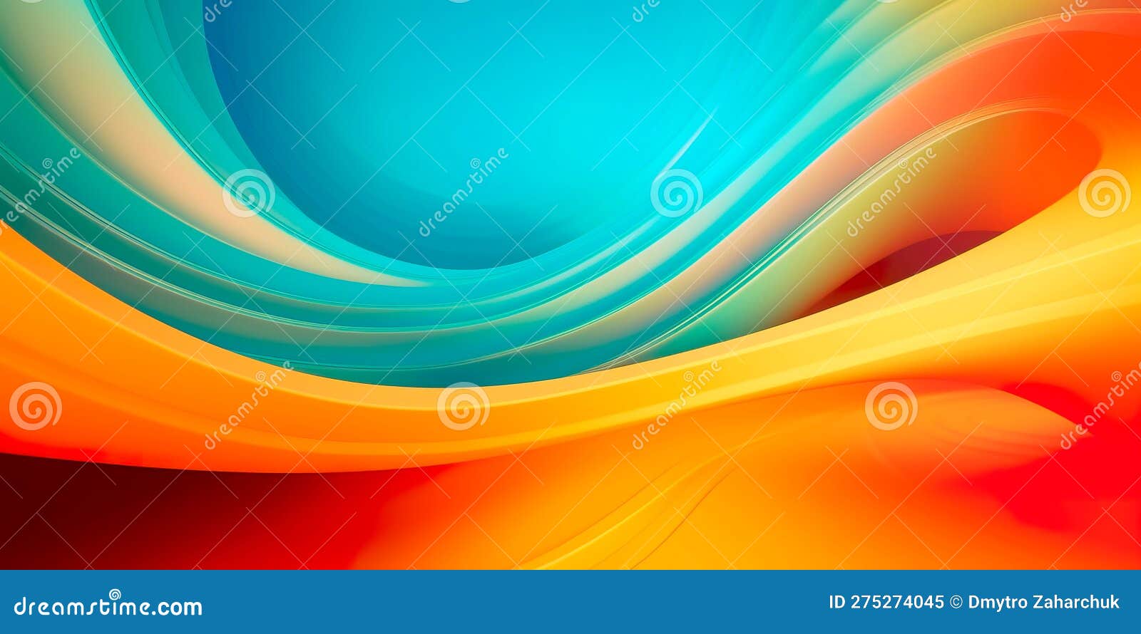 Abstract Background with Gradient Colors Generative AI Stock ...