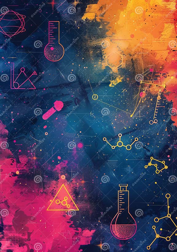 Abstract Background with Gradient. Educational Tools Such As ...