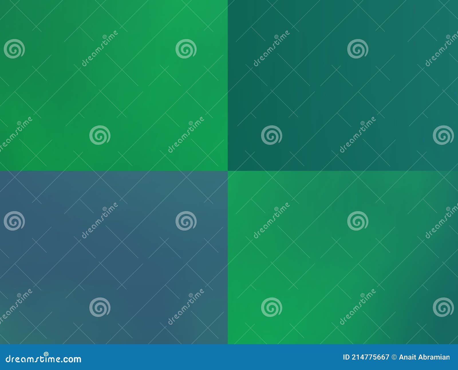 Abstract Background, Gradient Green Fluorescent Rectangle Geometric ...