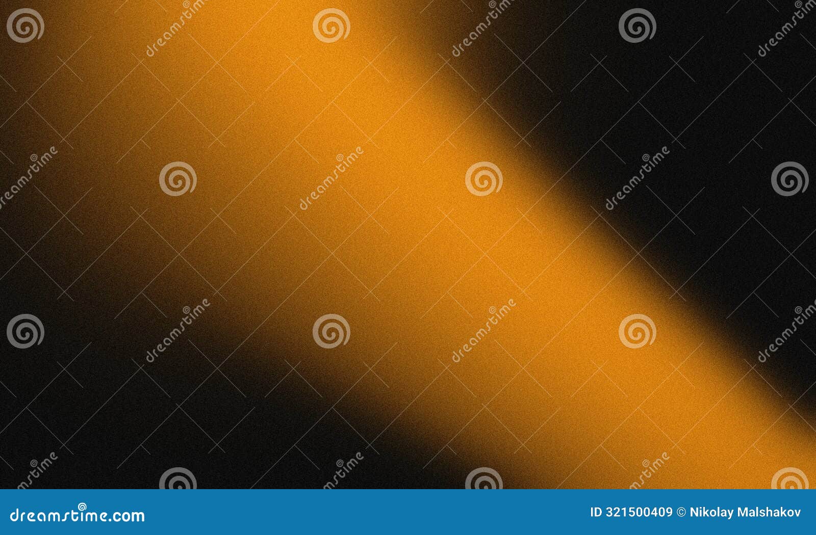 Diagonal Light Beam Fading on Dark Orange Abstract Background with ...