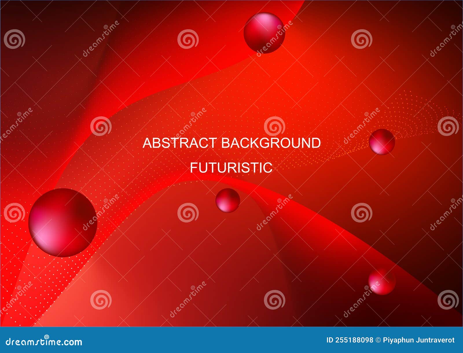 Abstract Background Graphics Design Liquid Style Red Color Tone Vector ...