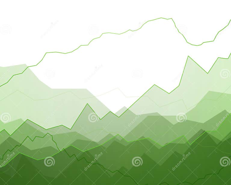 Abstract Background with Graphs Stock Illustration - Illustration of ...