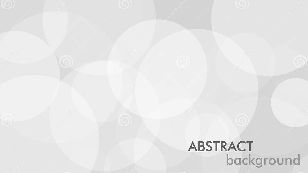 Abstract Background with Gray Circle. White and Grey Abstract Modern ...