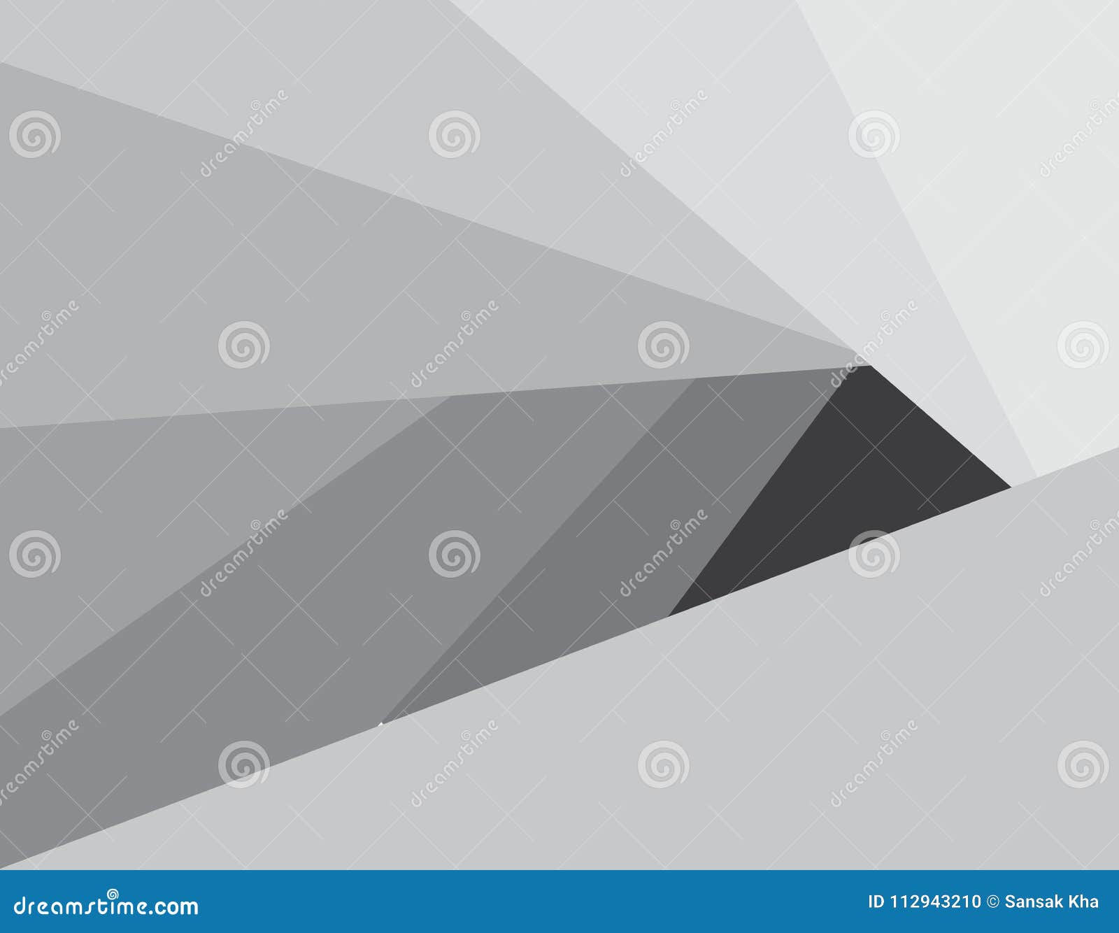 Abstract Background Gray - Geometric Design Elements Stock Illustration ...