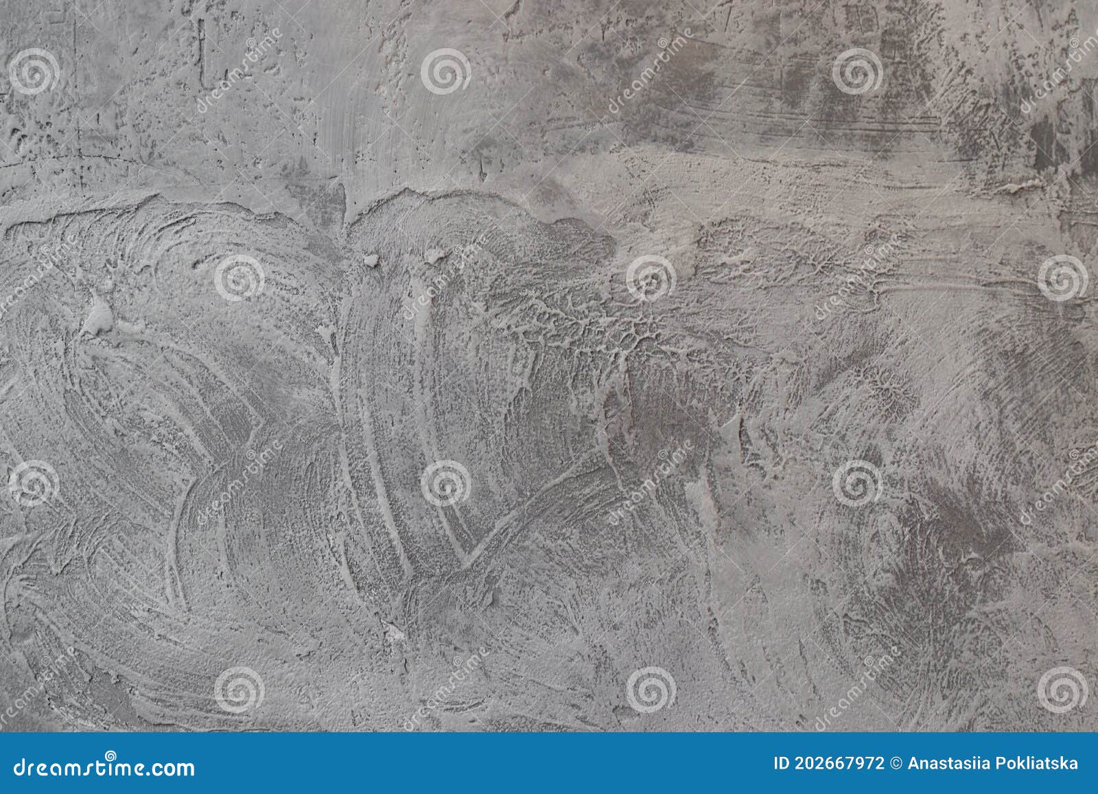 Abstract Background of Gray Textured Concrete Wall. Light Gray Scuffed ...