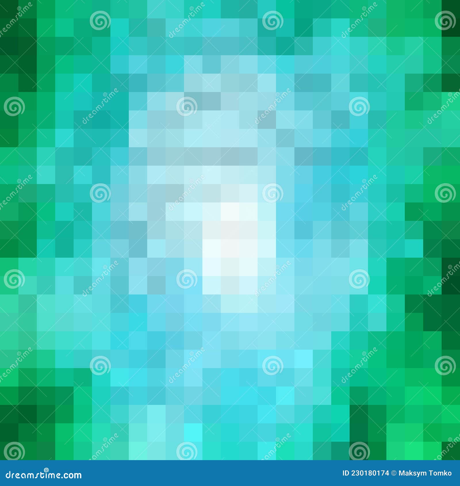 Abstract Background with Green and Blue Squares, Vector Illustration ...