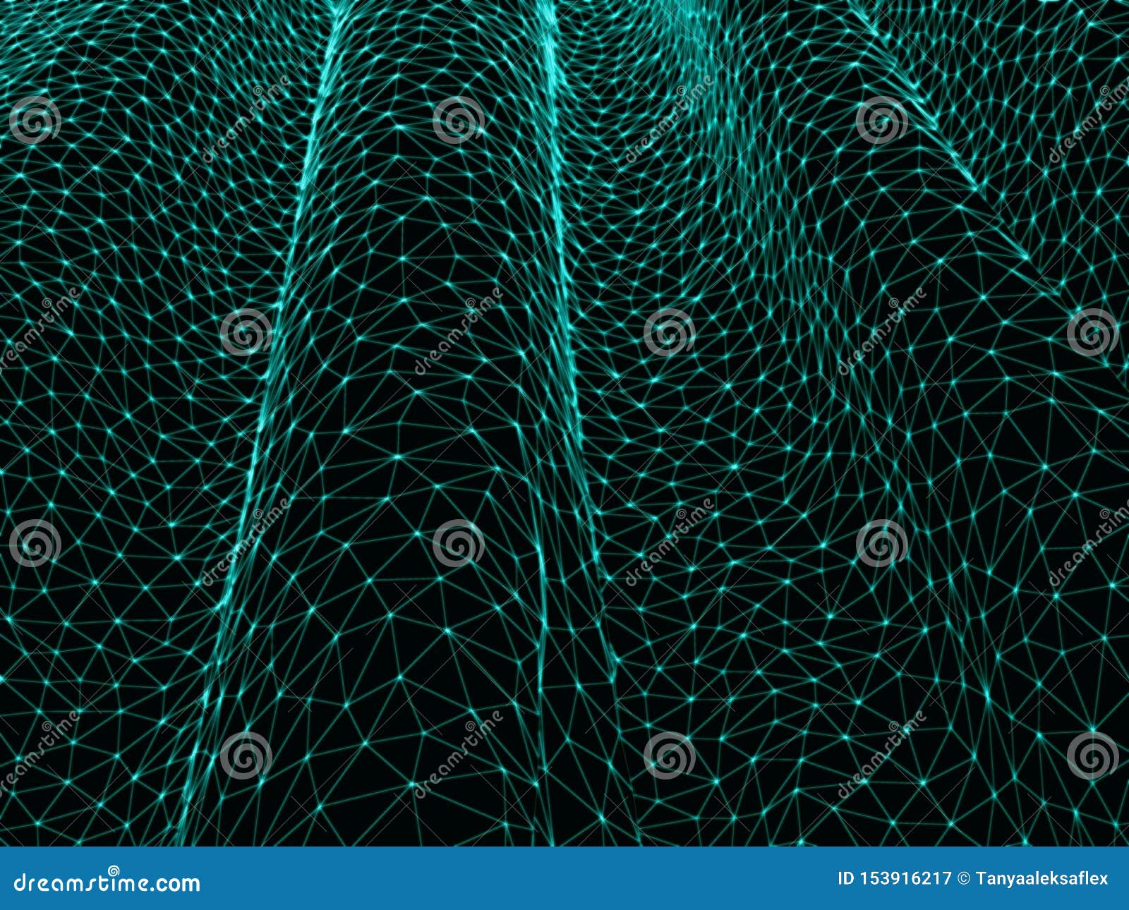 Abstract Background. the Green Grid of Cyberspace. High-tech Network ...