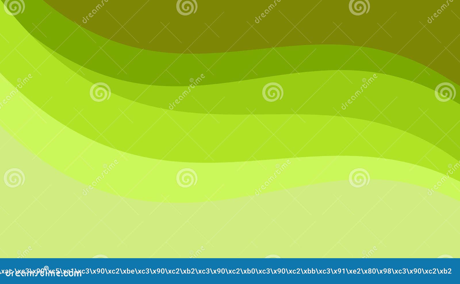 Abstract Background with Green Layers for Banner Concept Stock ...