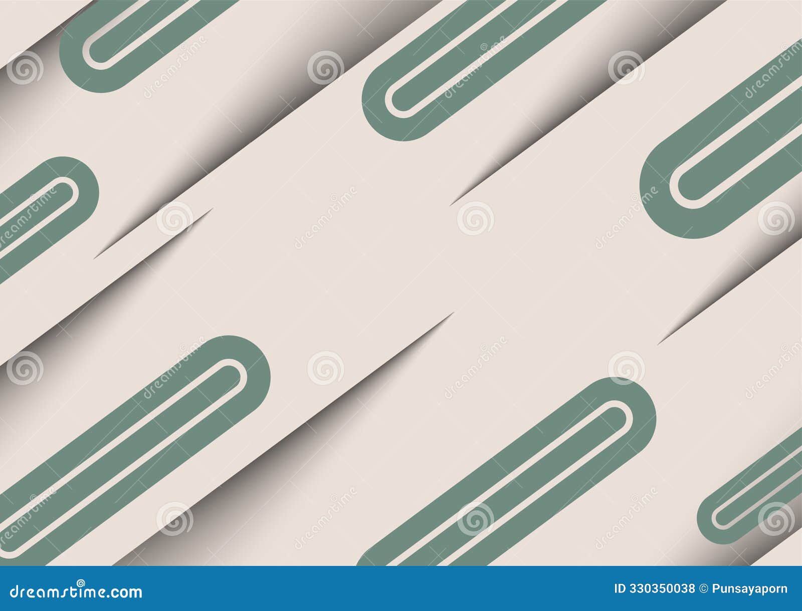 Abstract Background with Green Paper Shade Stock Illustration ...