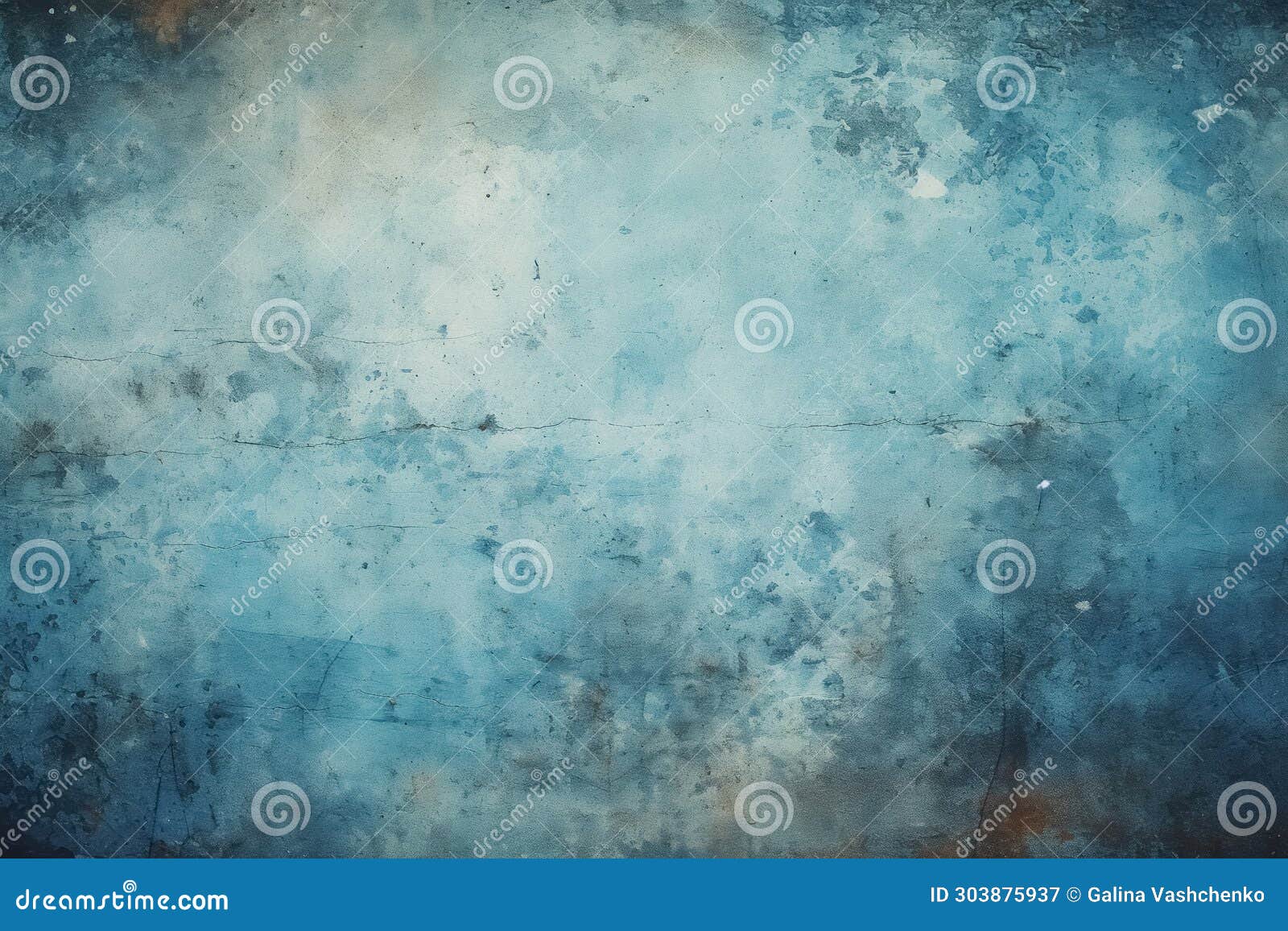 Abstract Background Gritty Grunge Blue Texture, Distressed, Aged ...